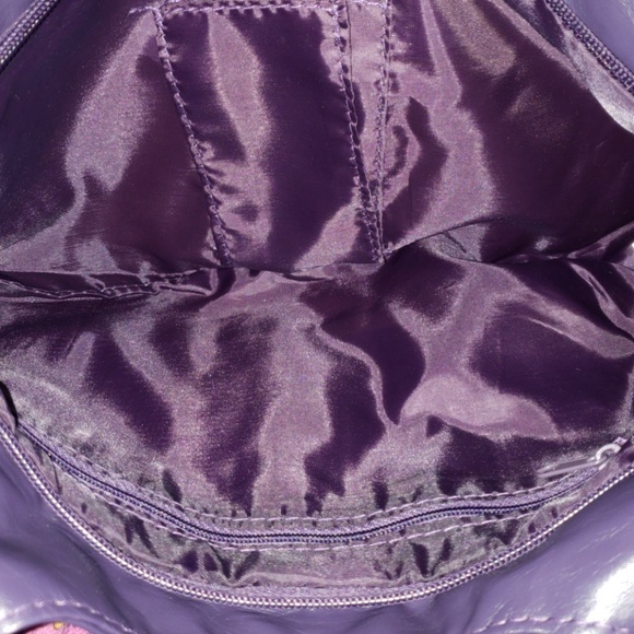 Avon | Bags | Deep Purple Leather Like Mid Sized Purse | Poshmark